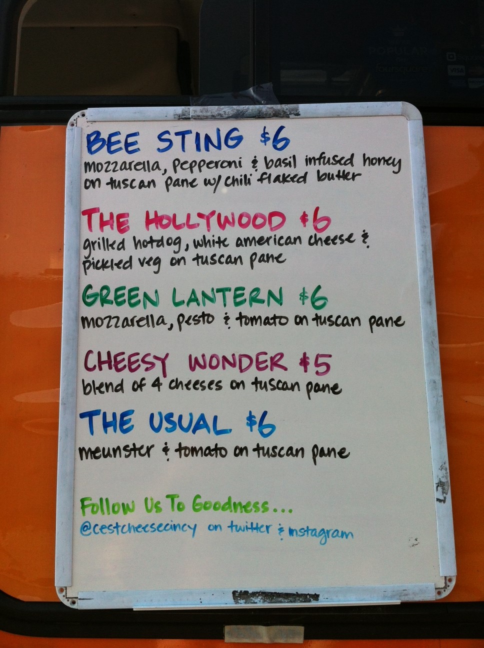 Cincinnati Dining - C'est Cheese Food Truck - Family Friendly Cincinnati