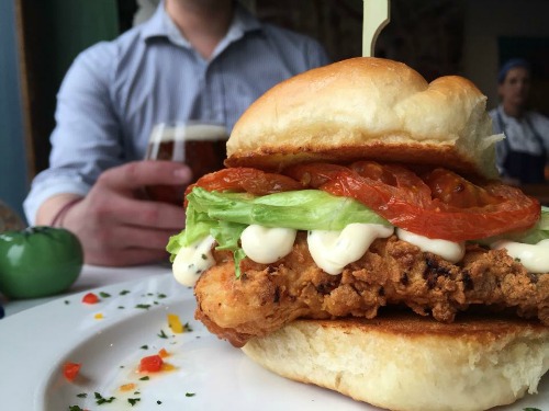 Otto's Fried Chicken Sandwich - Family Friendly Cincinnati